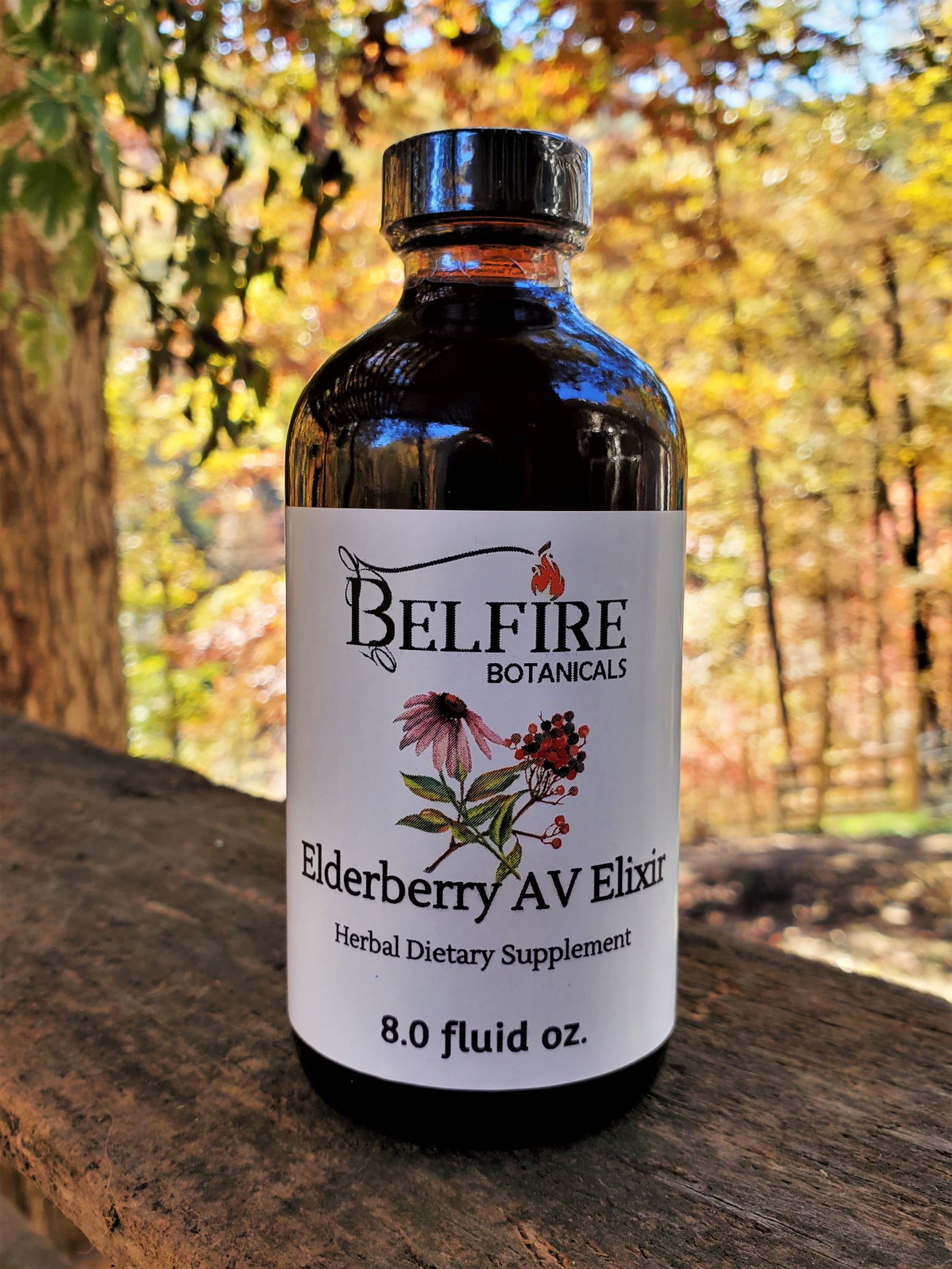 Belfire's Elderberry AV Elixir | Belfire Botanicals